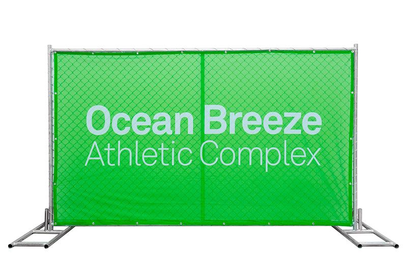 100 Series Poly Mesh Fence Banner | SONCO