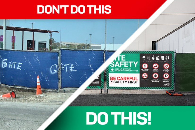 Construction Safety Signs - Custom | SONCO